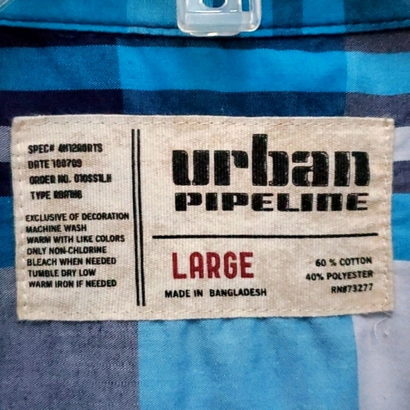 urban pipeline | Shirts & Tops | Urban Pipeline Shirt Boys Size Large ...